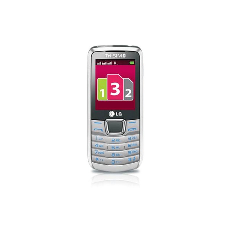 Telefon mobil LG A290 Triple SIM Silver - PC Garage