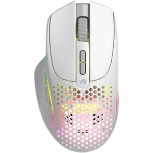 Mouse Gaming Glorious Model I2 Wireless White - PC Garage