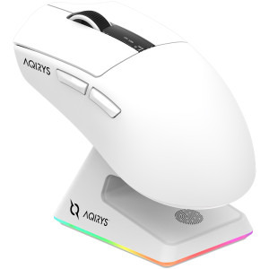 Mouse Gaming AQIRYS Zephyr White - PC Garage