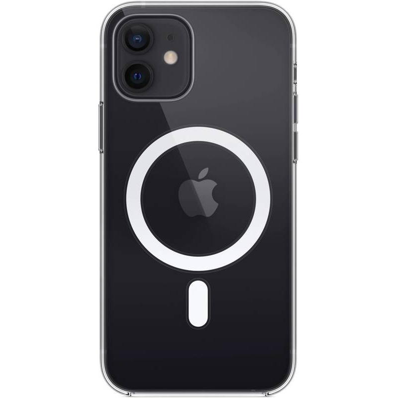 Apple Protectie pentru spate, material silicon, cu MagSafe pentru ...