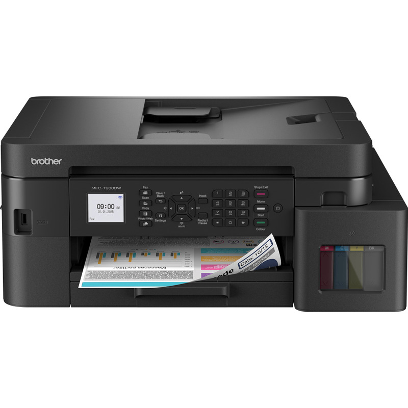 Multifunctionala Brother MFC-T930DW, InkJet CISS, Color, Format A4 ...
