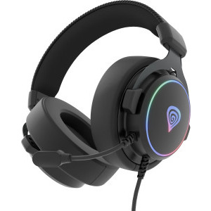 Casti Gaming Genesis NEON 764 Black - PC Garage