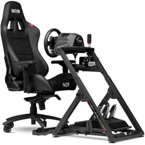 Scaun gaming Next Level Racing Pro Gaming Chair Black Leather & Suede ...