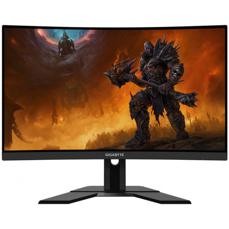 Monitor LED GIGABYTE Gaming G27FC Curbat 27 inch 1 ms Negru FreeSync ...