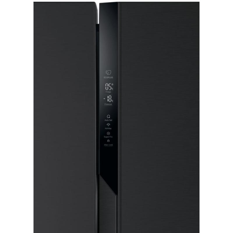 Frigider Side By Side Haier HSR3918ENPB, 528 L, Total No Frost ...