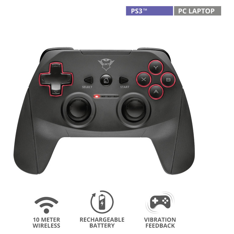 Controller Trust GXT 545 Yula Wireless pentru PC si PlayStation 3 - PC ...