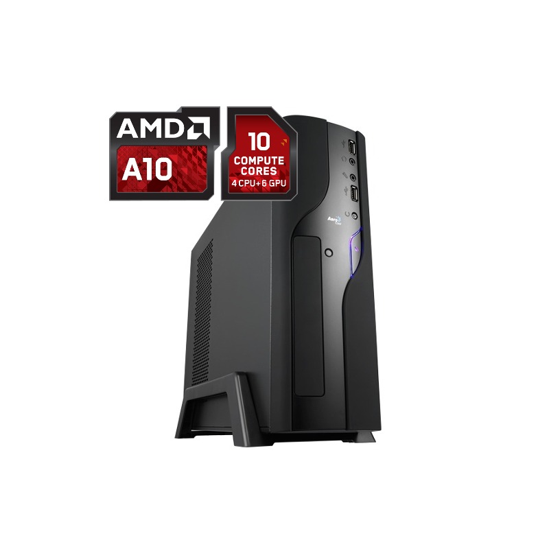 PC Home Kaveri v2, AMD A10-7700K Black Edition, 4GB DDR3, 500GB HDD, Wi-Fi - PC Garage