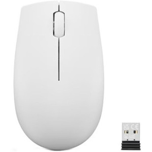 Mouse Lenovo 300 Wireless Compact Cloud Grey - PC Garage