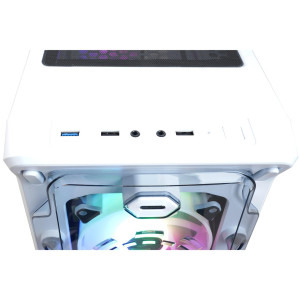 Carcasa Segotep Lux II RGB white - PC Garage