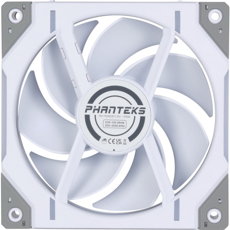 Ventilator / radiator Phanteks D30-120 Regular RGB PWM 120mm Three Fan ...