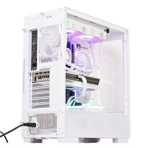 PC Gaming DRAGON Epic Alb, AMD Ryzen 7 7800X3D 4.2GHz, 32GB DDR5, 2TB ...