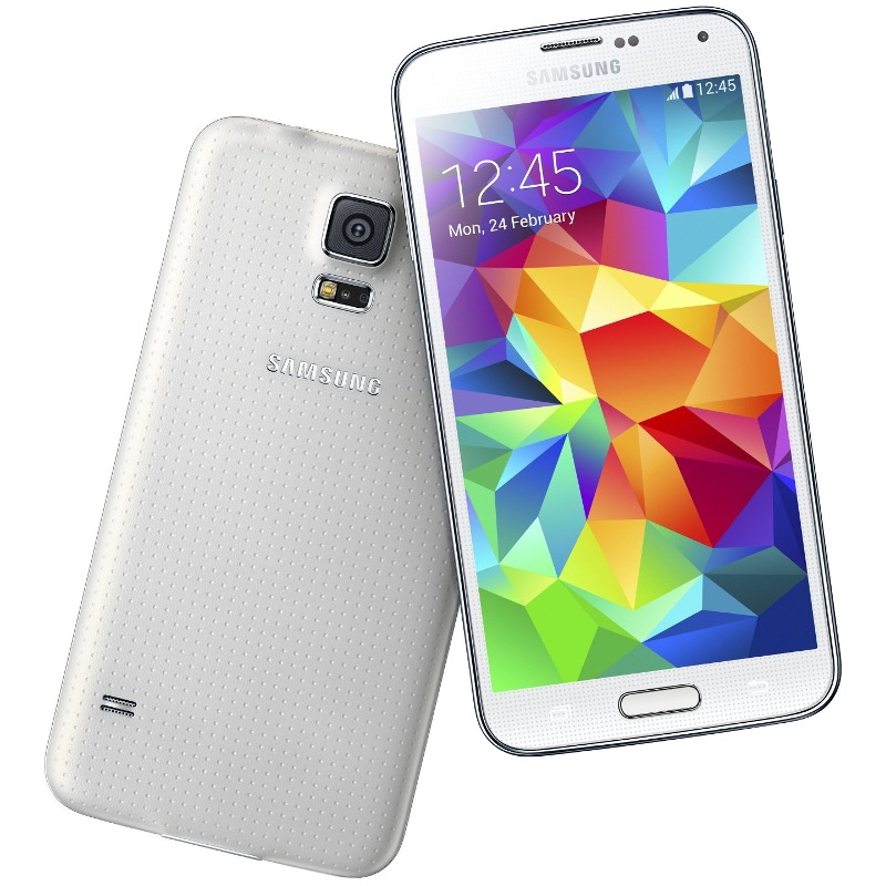 Smartphone Samsung SM-G900H Galaxy S5 16GB White - PC Garage