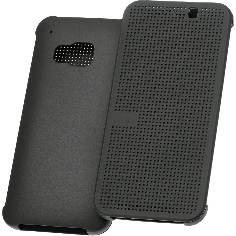 OEM Husa protectie de tip Book Dot case black pentru HTC One M9 Plus ...