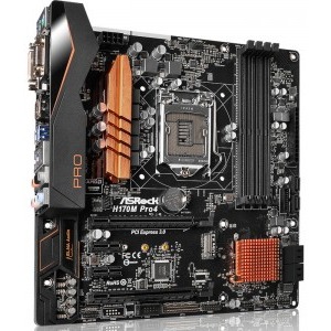 Placa de baza ASRock H170M PRO4 - PC Garage