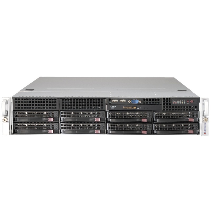 Server Supermicro SuperServer 6027R-72RF, rack 2U, socket 2011, 16x ...
