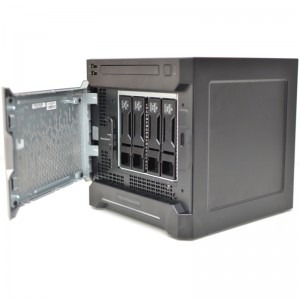 Server HP ProLiant MicroServer Gen8, Procesor Intel® Xeon® E3-1220L v2 2.5GHz Ivy Bridge, 8GB ...
