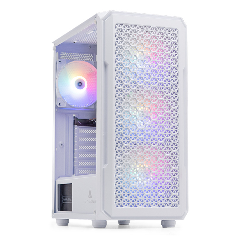 PC Gaming ZMEU Epic Plus Alb, AMD Ryzen 5 3600 3.6GHz, 16GB DDR4, 500GB ...