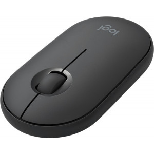 Mouse Logitech Pebble M350 Wireless/Bluetooth, Graphite - PC Garage