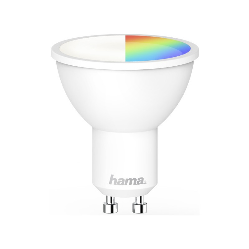 Hama Bec LED Smart Wi-Fi 4.5W GU10 RGB - PC Garage
