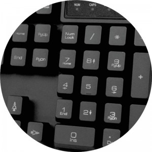 Tastatura Serioux SRXK-KBL-003 Radiant Black - PC Garage