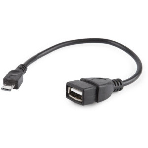 Cablu periferice Gembird OTG USB tip A 2.0 Female la micro USB 2.0 Male ...