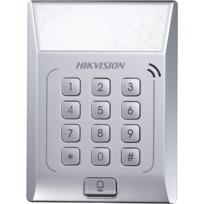 Hikvision Cititor control acces card cu tastatura DS-K1T801E - PC Garage