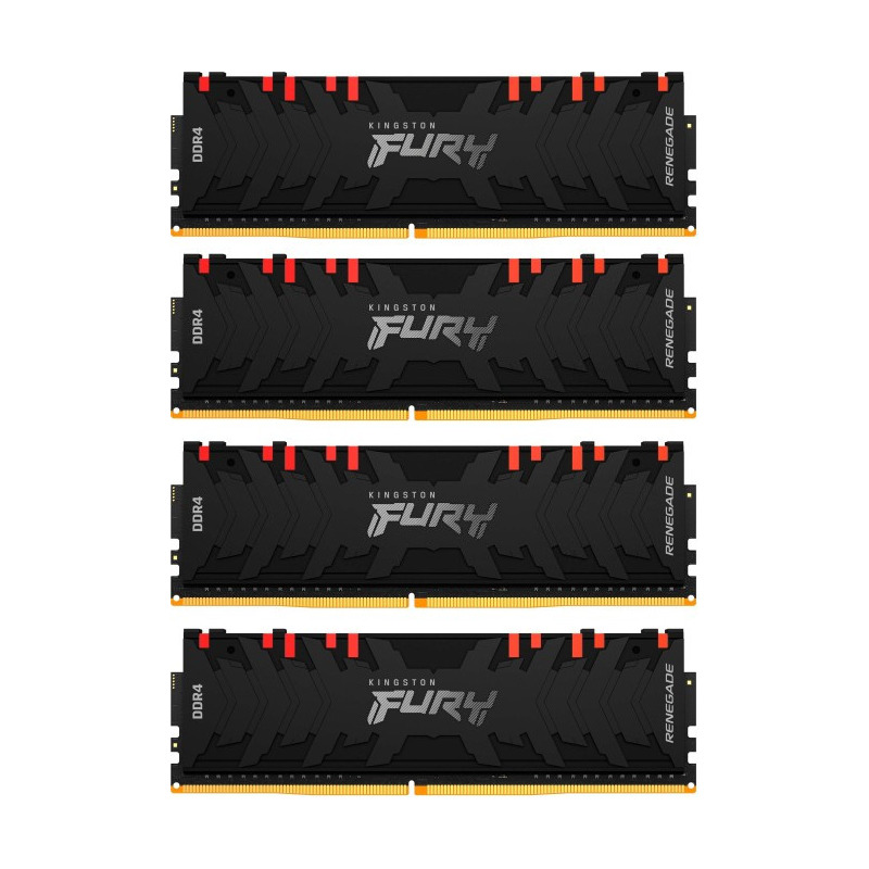 Memorie Kingston FURY Renegade RGB 128GB DDR4 3200MHz CL16 Quad Channel ...