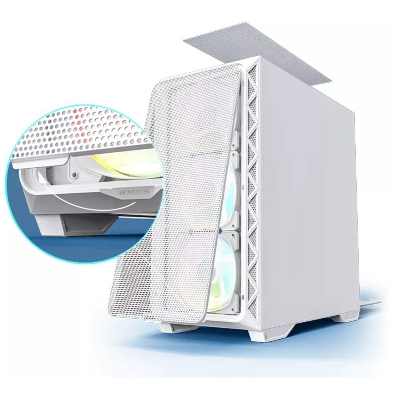 Carcasa Montech AIR 903 Max White - PC Garage