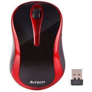 Mouse A4Tech G3-280N Wireless Black-Red - PC Garage