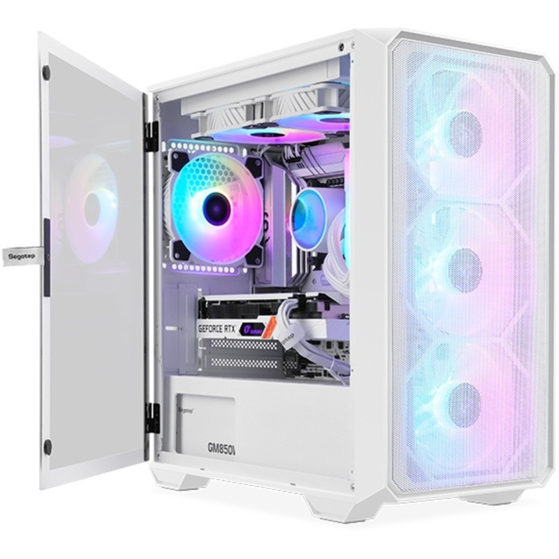 Carcasa Segotep Alpha White - PC Garage