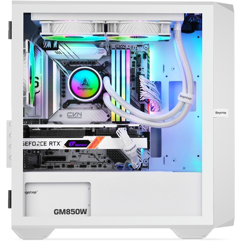 Carcasa Segotep Alpha White - PC Garage