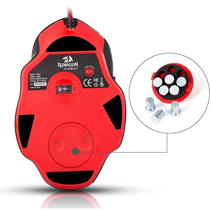 Mouse Gaming Redragon Hydra - PC Garage