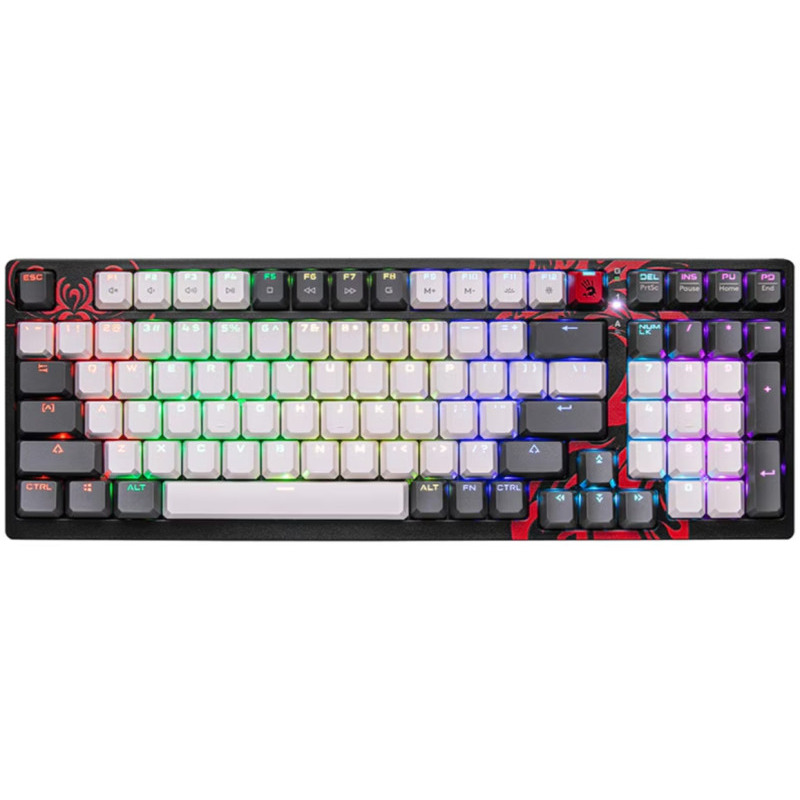 Tastatura Gaming A4Tech S98 Naraka RGB BLMS Red Pro Switch Mecanica ...