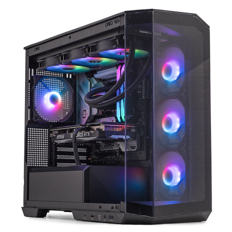 PC Gaming DRAGON Project Zero Black Powered by MSI, Intel i7-14700KF 3 ...