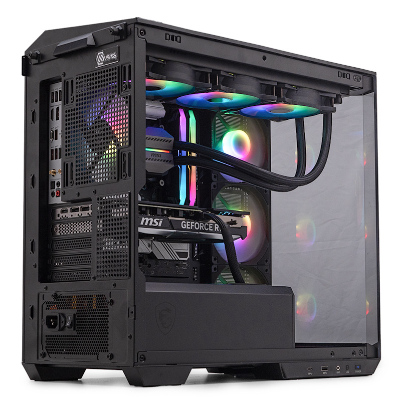 PC Gaming DRAGON Project Zero Black Powered by MSI, Intel i7-14700KF 3 ...