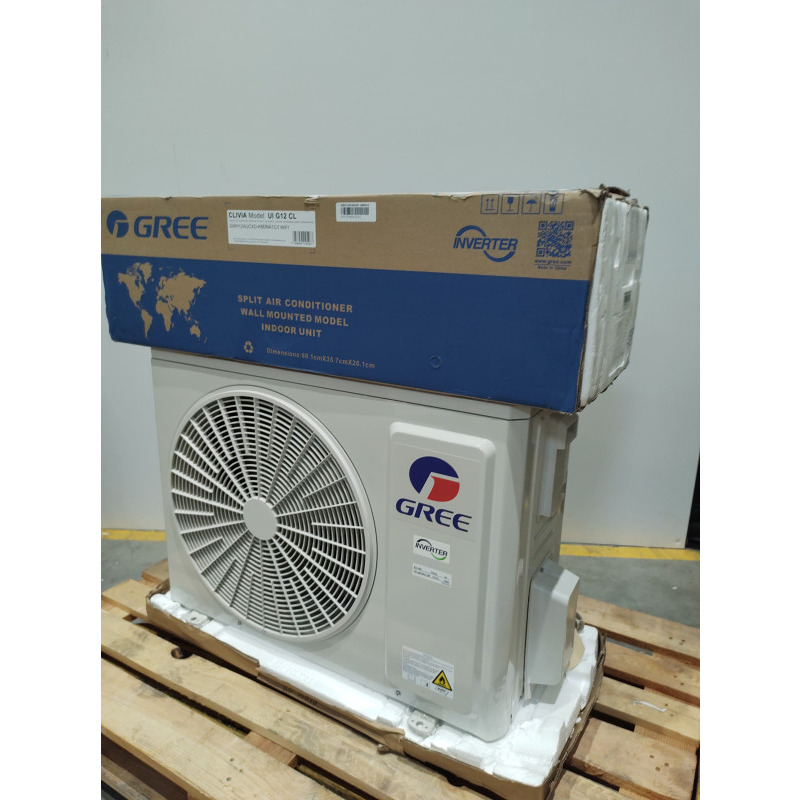 Aer conditionat Gree Clivia GWH12AUCXD-K6DNA1C, Gama 2025, 12000 BTU, A+++/A++, Wi-Fi, Inverter ...
