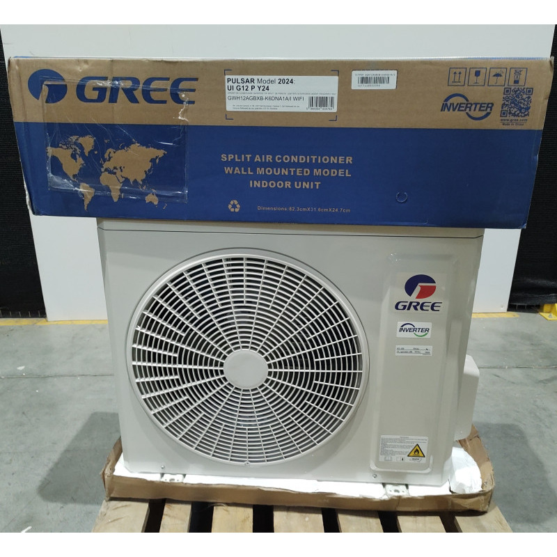 Aer conditionat Gree Pulsar GWH12AGBXB-K6DNA1A, 12000 BTU, A++/A+, Wi-Fi, Inverter, Cold Plasma+ ...